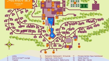 Memories Holguin Beach Resort Map | My XXX Hot Girl
